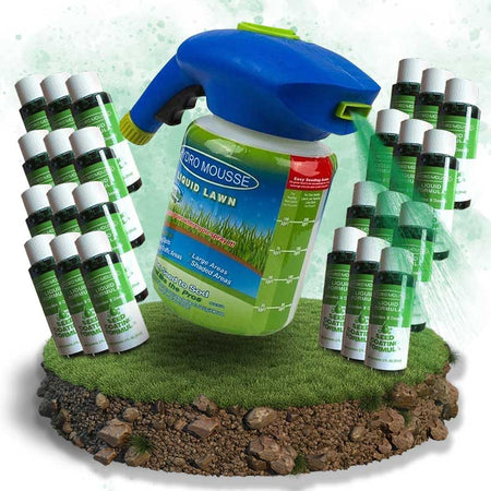 Liquid Lawn Hydro Mousse Spray On Grass Seed – Gfouk